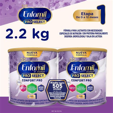 Fórmula Infantil Confort 1 Enfamil Pro Select 2 2 Kg City Club