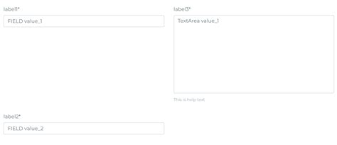 Layout Django Crispy Forms 2 Column Form With A Textarea Field