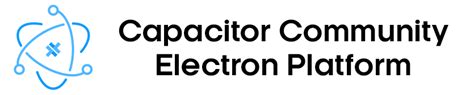 GitHub Capacitor Community Electron Deploy Your Capacitor Apps To Linux Mac And Windows