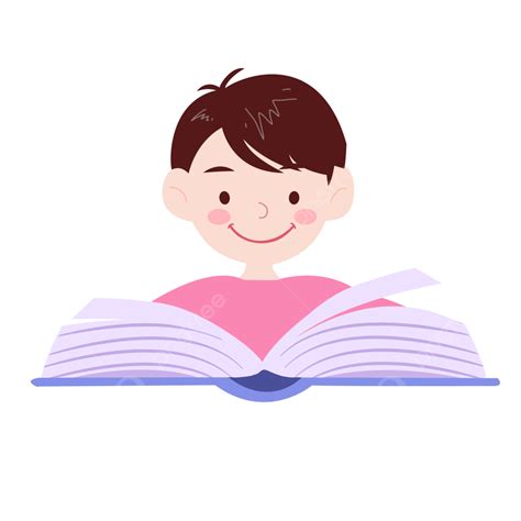 책을 읽는 소년 소년 독서 요소 Png 일러스트 및 Psd 이미지 무료 다운로드 Pngtree