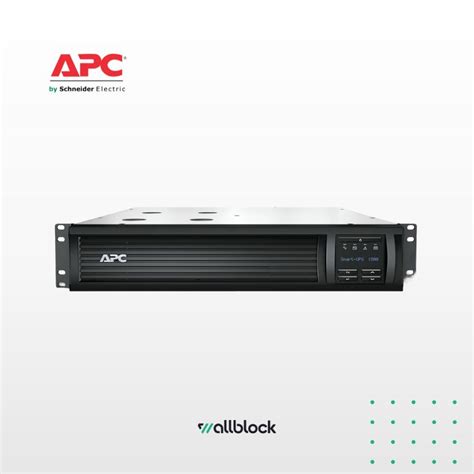 Apc Smart Ups 1000va Lcd Rm 2u 230v With Smartconnect Wallblock Technology