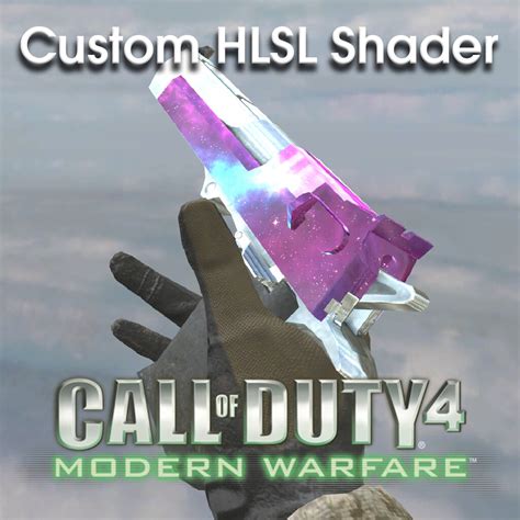 Artstation Deagle Hlsl Shader Galaxy Trip Skin Call Of Duty 4