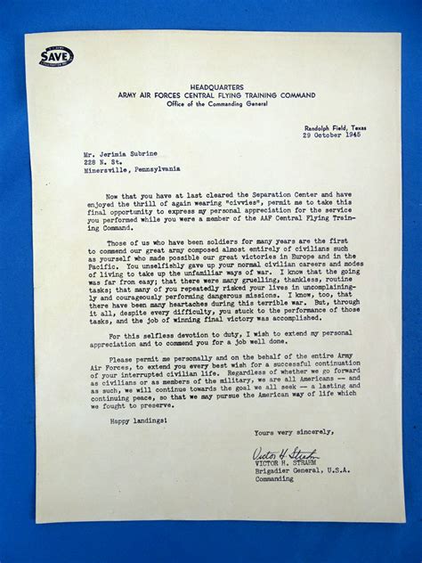 Named Wwii Army Air Force Document Group Griffin Militaria