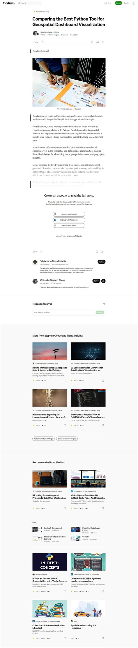 【魚拓】comparing The Best Python Tool For Geospatial Dashboard