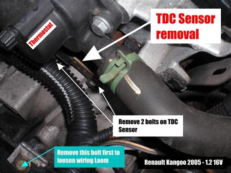 TDC Sensor Replacement With Pictures Page Independent Renault