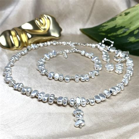 Стильні аксесуари з гематиту — ціна 650 грн у каталозі Чокери Купити аксесуари за доступною