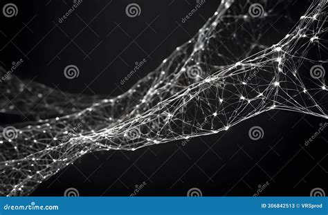 Neural Network Of The Brain Illuminated AI Generated Stock Image Image Of Nodes Connectivity