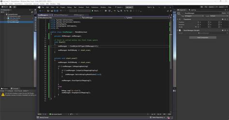 Startstop Spatial Mapping Via Script In Unity Stereolabs Forums