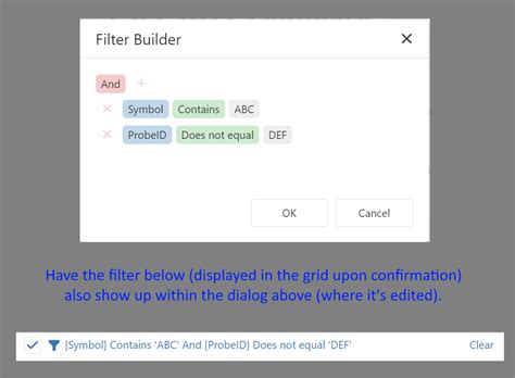 DevExtreme FilterBuilder Display Criteria Within Dialog Stack Overflow
