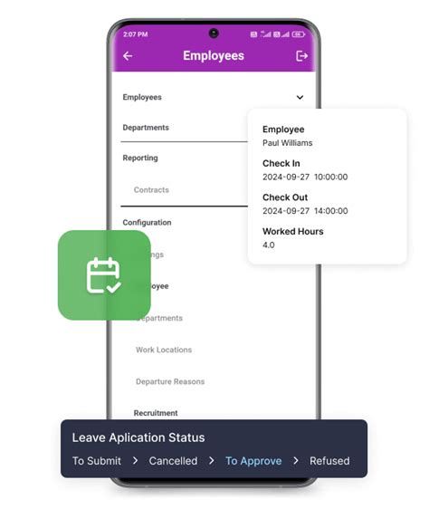 Odoo Hrms Mobile App