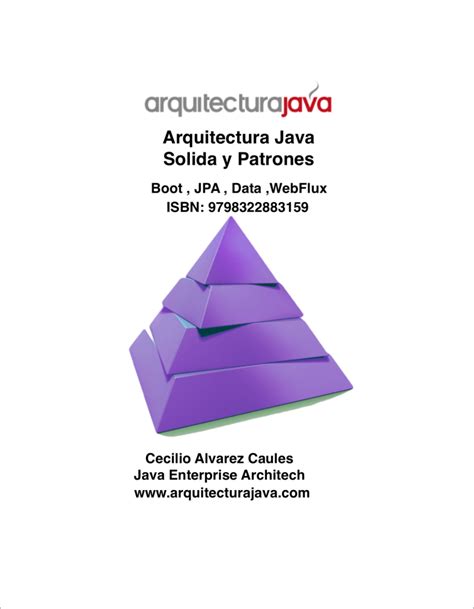 Nuevo Libro Arquitectura Java Solida Y Patrones Gratuito Arquitectura Java