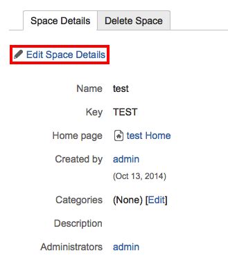 How To Assign A Space Home Page On Confluence Confluence Atlassian Documentation