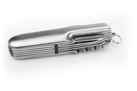 Swiss Many Task Army Knife Multi Tool Pocket Knife Stock Image Image