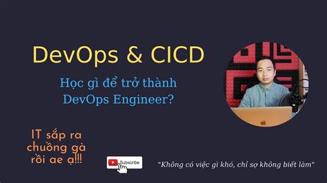 Giới thiệu về DevOps và CICD trang bị gì để trở thành một DevOps engineer YouTube
