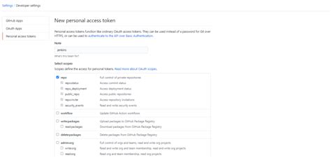 [jenkins]git 연동하기 git token 발급 jenkins credential 등록