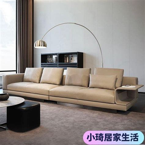 【免運】意式極簡沙發康納利意大利設計師簡約大戶型客廳頭層真皮沙發組閤xqjx 蝦皮購物