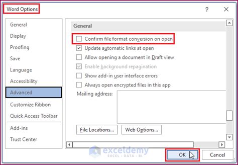 Solved Word Mail Merge Not Working With Excel ExcelDemy