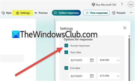 Microsoft Forms This Form Is Currently Not Accepting Responses