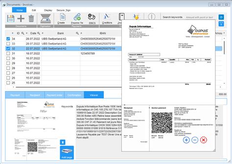 scanning of documents or invoices scan express