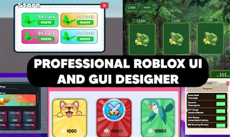 design custom roblox ui gui create custom roblox scripts for your