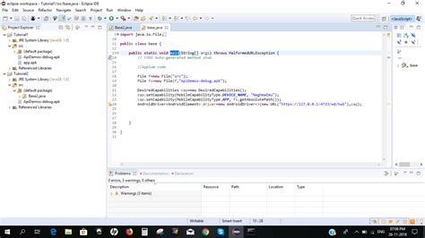 exception in thread main java lang noclassdeffounderror javax