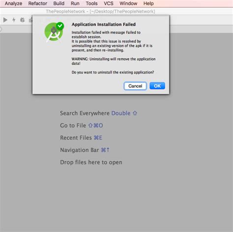 Emulation Error With Android Emulator Not Loading App And Not Enough