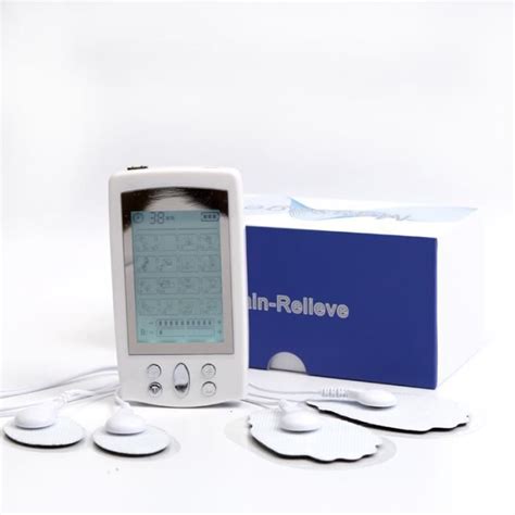 Avec Boîte Prise Ue Appareil De Physiothérapie Électronique À Impulsions 16 Modes Masseur À