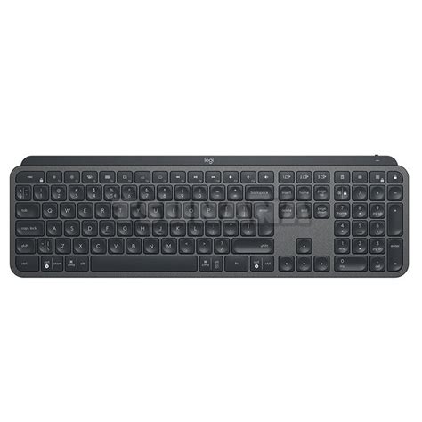 Logitech Mx Keys Bluetooth Wireless Keyboard Tactile Responsive Typing Backlighting Rechargeable