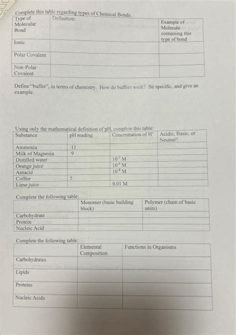 Solved Define Buffer In Terms Of Chemistry How Do