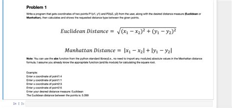 Solved Write A Program That Gets Coordinates Of Two Points Chegg