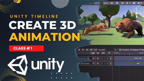 How to Create 3D Animations in Unity Timeline : Complete Unity Timeline beginner Series : Class ...