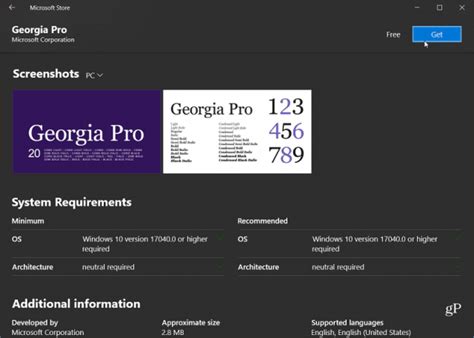 Use New Windows 10 Font Settings And Install Fonts From The Store