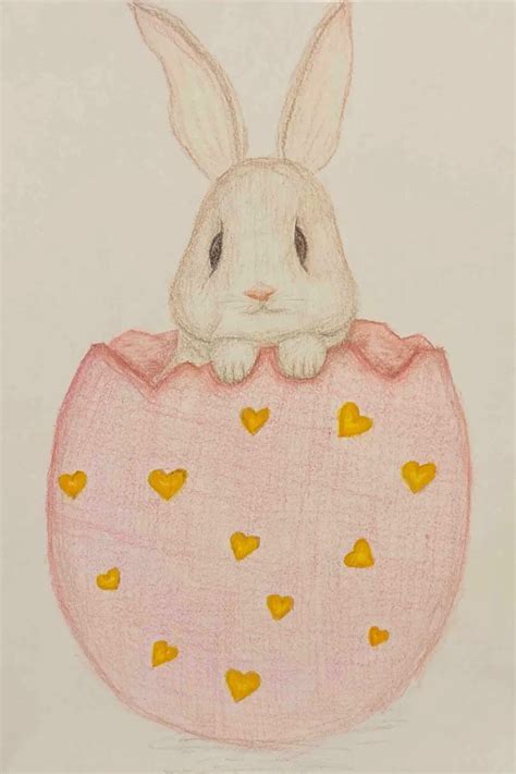 Best 13 Easter Bunny Drawing Artofit