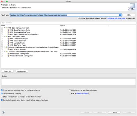 Amazon Web Services Missing Aws Toolkit For Eclipse Stack Overflow