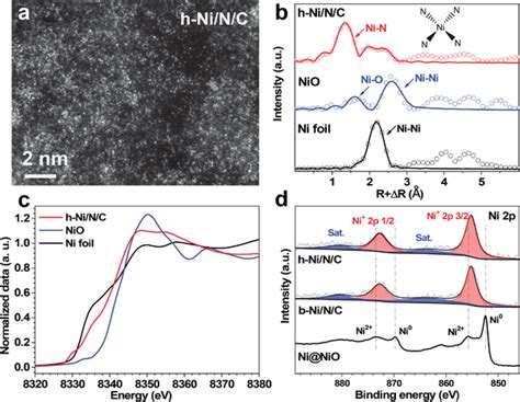 Structural Characterizations Of H‐ninc Ssc A The Haadf‐stem Image