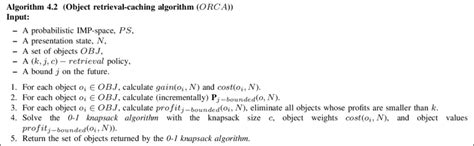 Object Retrieval Caching Algorithm Orca Download Scientific Diagram