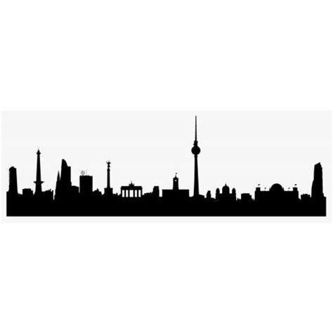 Berlin Skyline Silhouette At Getdrawings Free Download