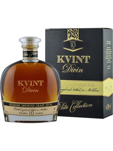 Коньяк Kvint 10 Years Od, gift box 0.5 л цена, отзывы | Квинт 10-летний ...