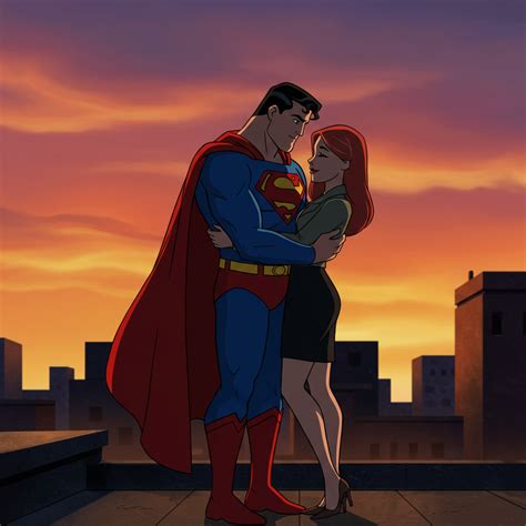 Superman And Lois Lane Kiss By Jm336 On Deviantart