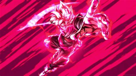 Goku Black Rose Sickle Of Sorrow Dragon Ball Legends Live Wallpaper