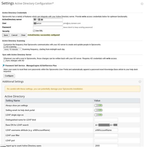 Spiceworks Ticket Portal Ad Login Not Working Anymore Spiceworks