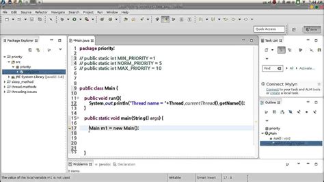 127 Java Advanced Multithreading Priority الافضلية الاسبقية Youtube
