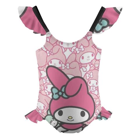 My Melody Swimsuit Anime Cute For Girls T 7 9y（120cm） My Melody