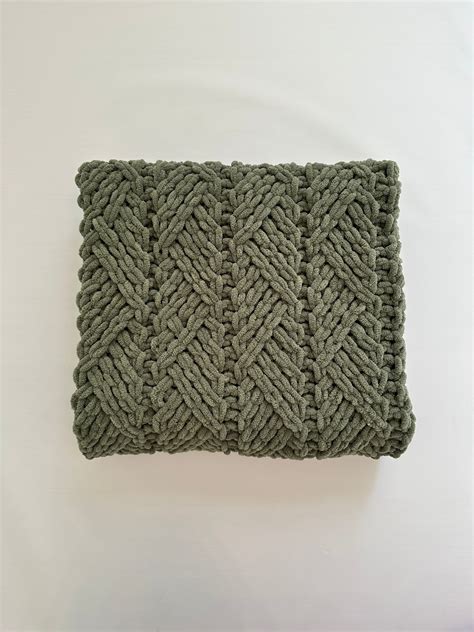 Loop Yarn Blanket Pattern Pdf Do It Yourself Alize Puffy Etsy