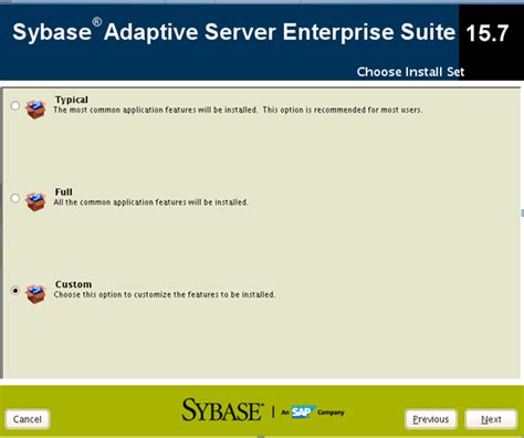 Sybase Administration Gui Sap Community