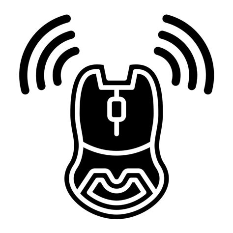 Wireless Mouse Vector Icon 21715552 Vector Art At Vecteezy