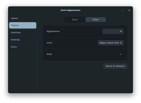 Zorin Appearance Doesnt Work As Expected General Help Zorin Forum