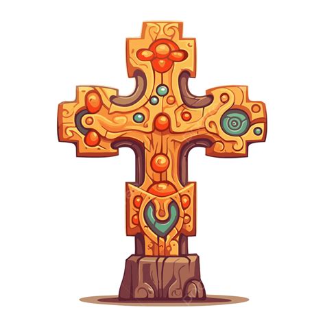 나무 십자가 벡터 스티커 클립 아트 오래 된 손으로 그린 나무 십자가 만화의 이미지 상표 클립 아트 Png 일러스트 및 벡터 에 대한 무료 다운로드 Pngtree
