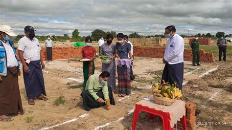 ရမည်းသင်းမြို့၌ အောက်ဆီဂျင်ထုတ်စက်တပ်ဆင်မည့် အဆောက်အအုံ ဆောက်လုပ်ရန