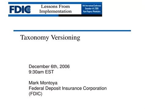 Ppt Taxonomy Versioning Powerpoint Presentation Free Download Id 5768900